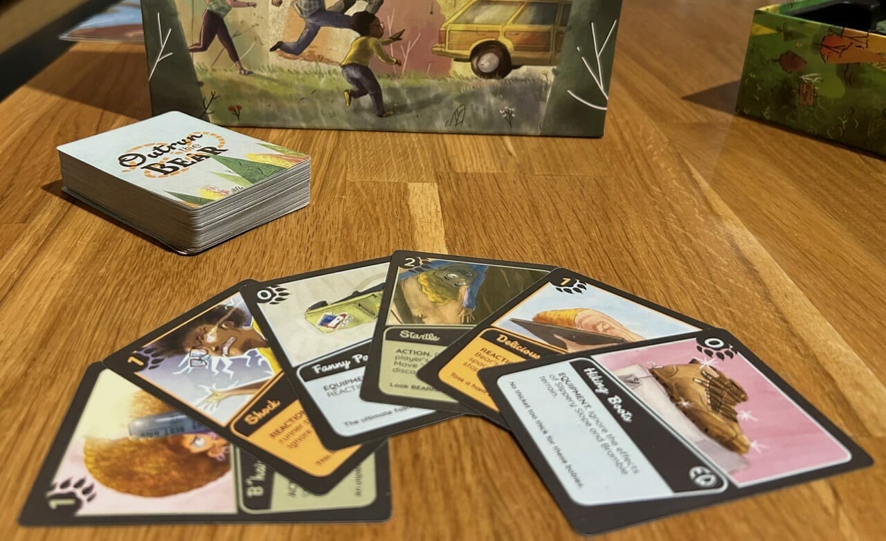 Outrun the Bear: A board game